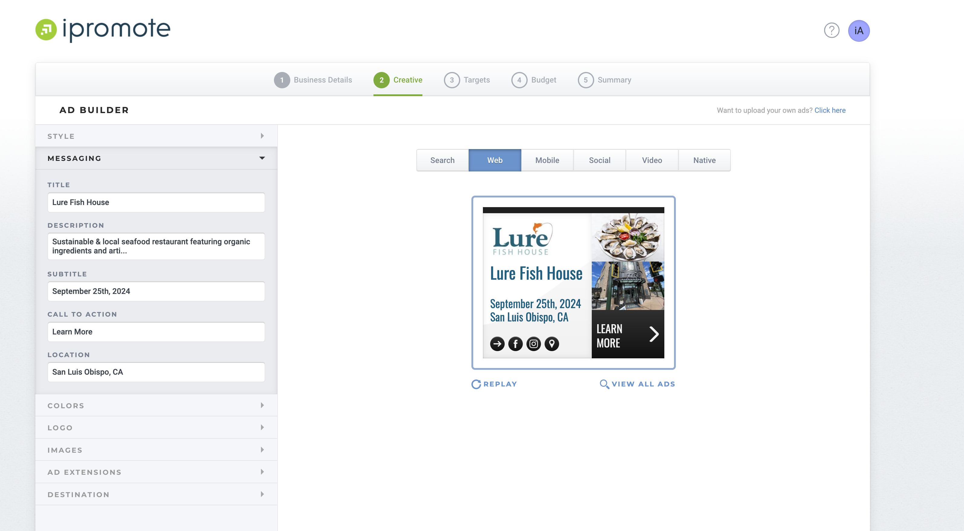 New AI-Generated Content Features in iPromote Ad Platform - iPromote